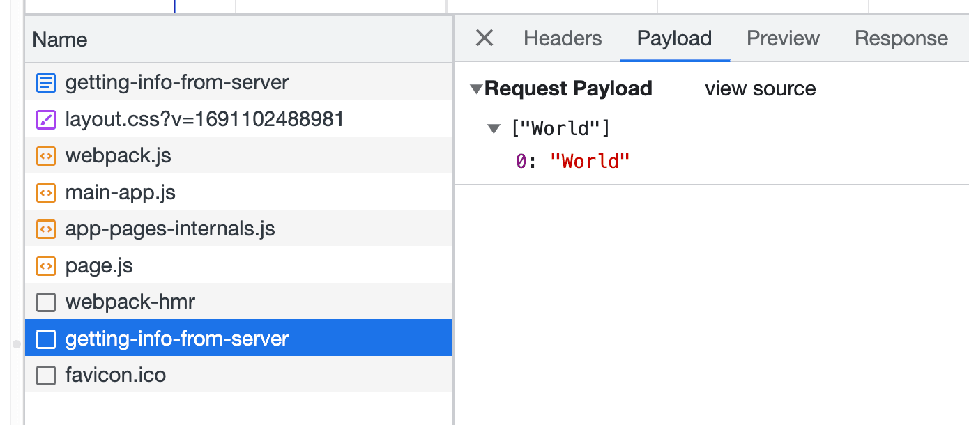The simplest example to understand Server Actions in Next.js